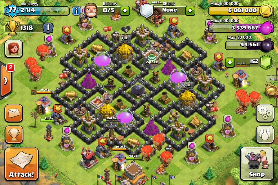 Formasi Coc Th 8