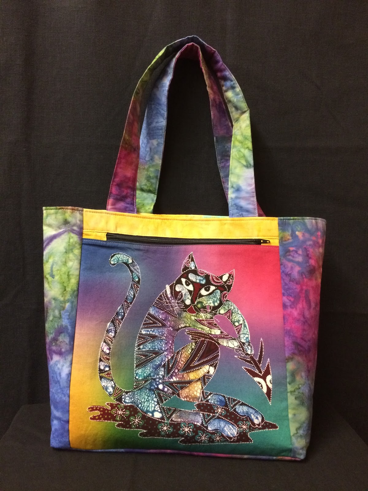 Gorgeous DIY Batik Handbag