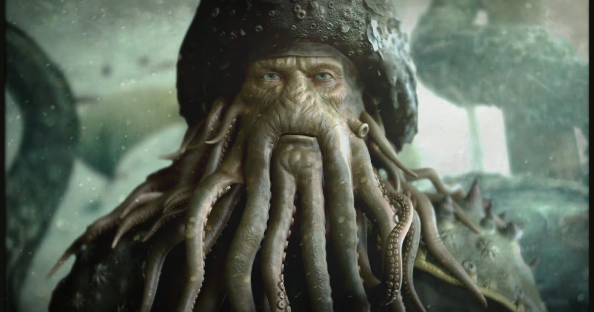 ADITYA PARAB - CG WORK: Final look of Davy Jones _ Pirates of the ...