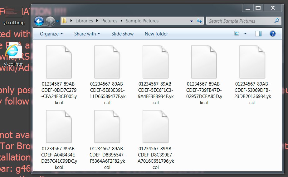 s-mart Italia: Il Ransomware Locky passa all'estensione Ykcol per i ...