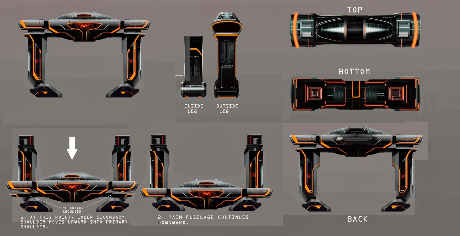 The Art of Tron: Uprising (Part 2 of 4): Vehicles and Equipmentplume-de-pan