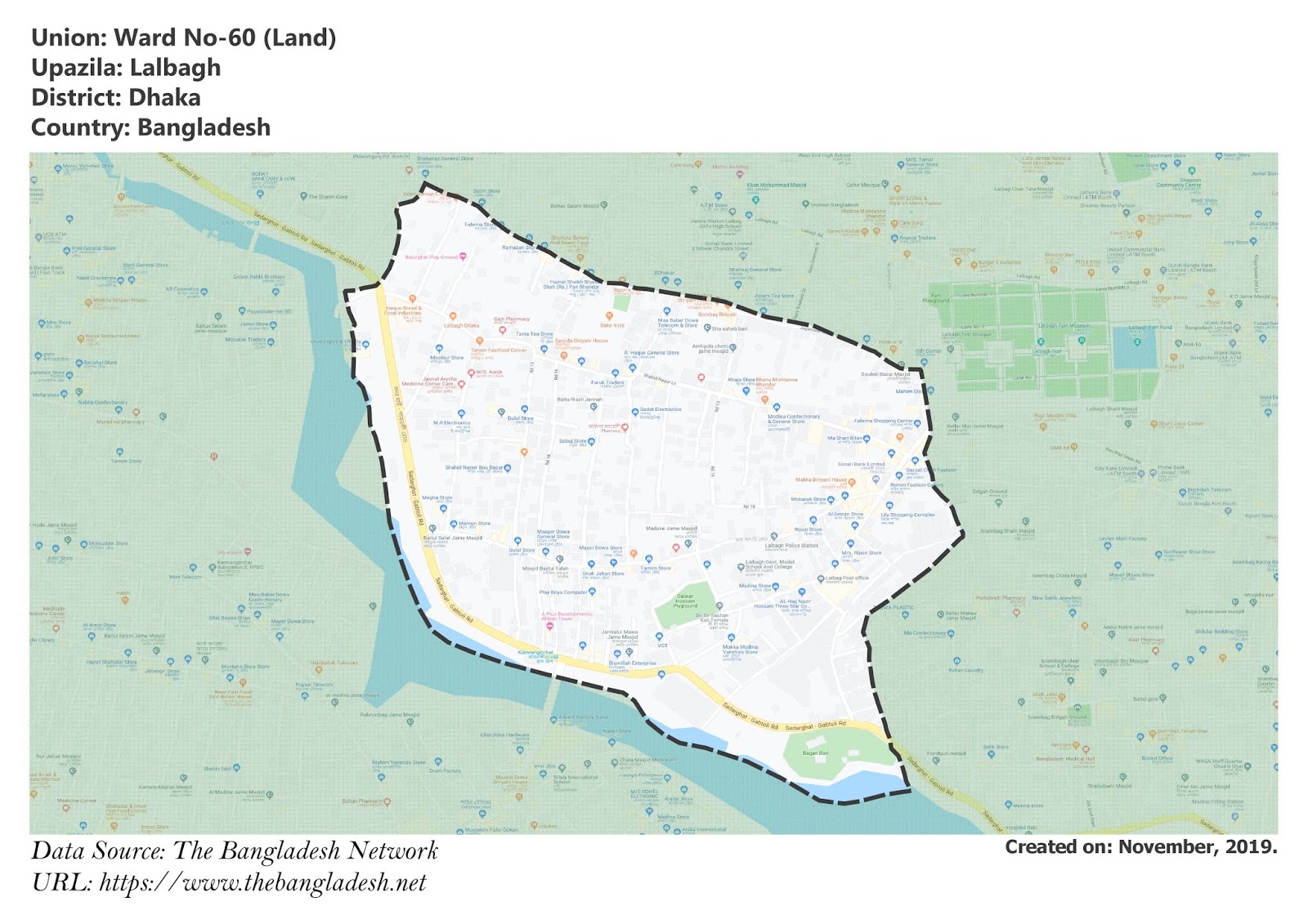 Ward No-60, Lalbagh, Dhaka