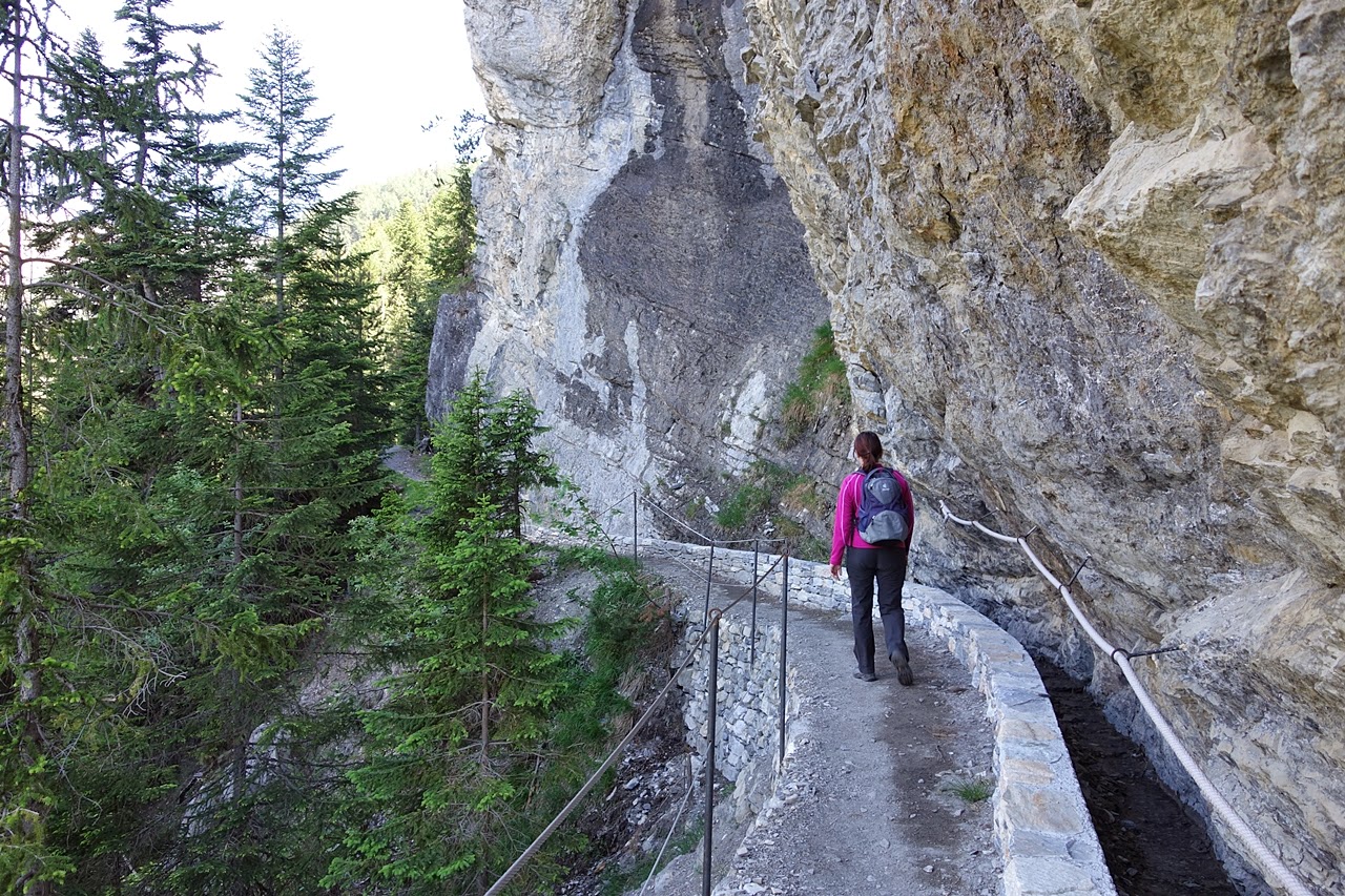 Bisse du Rho und Grand Bisse de Lens