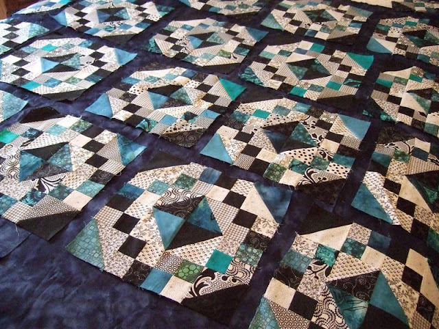 Crafty Sewing & Quilting: Thinking Outside the BLOCK! A Mystery Quilt ...