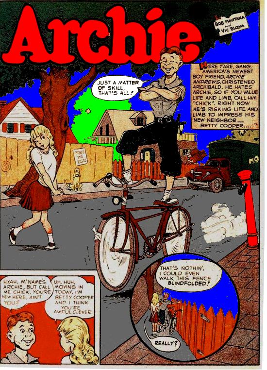 Coffee Break Funnies/Stories: Archie - Original Comic - Page 1