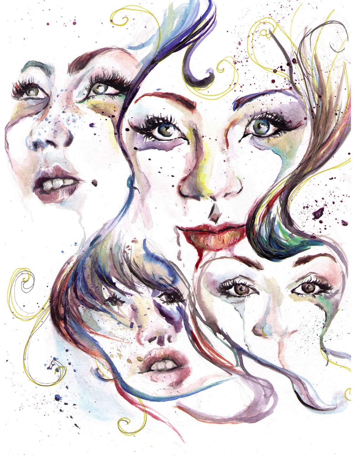 Captured Colors: Colored Expression