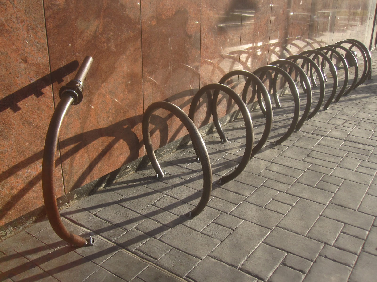 overunder: Bike Rack Sculpture