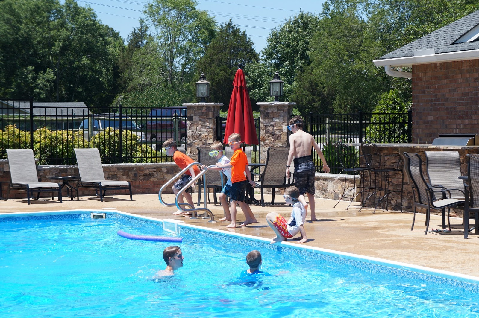 Jase and Greta: Fun Friday - Pool