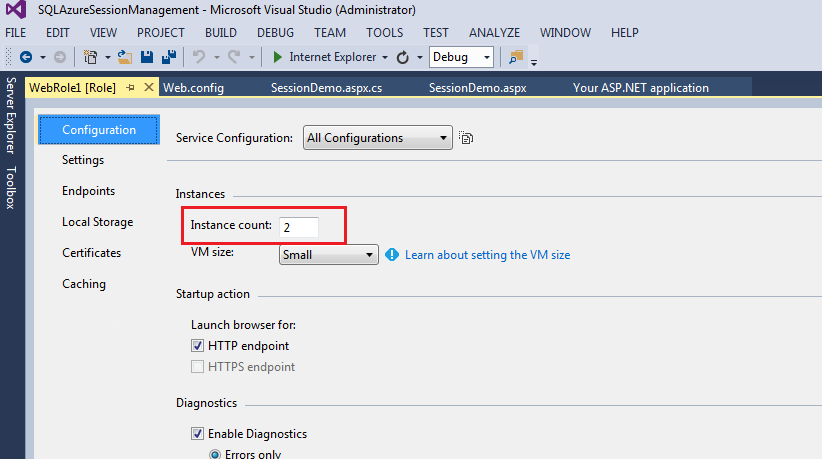 Sanganak Authority: Session management using SQL Azure and Update on ...