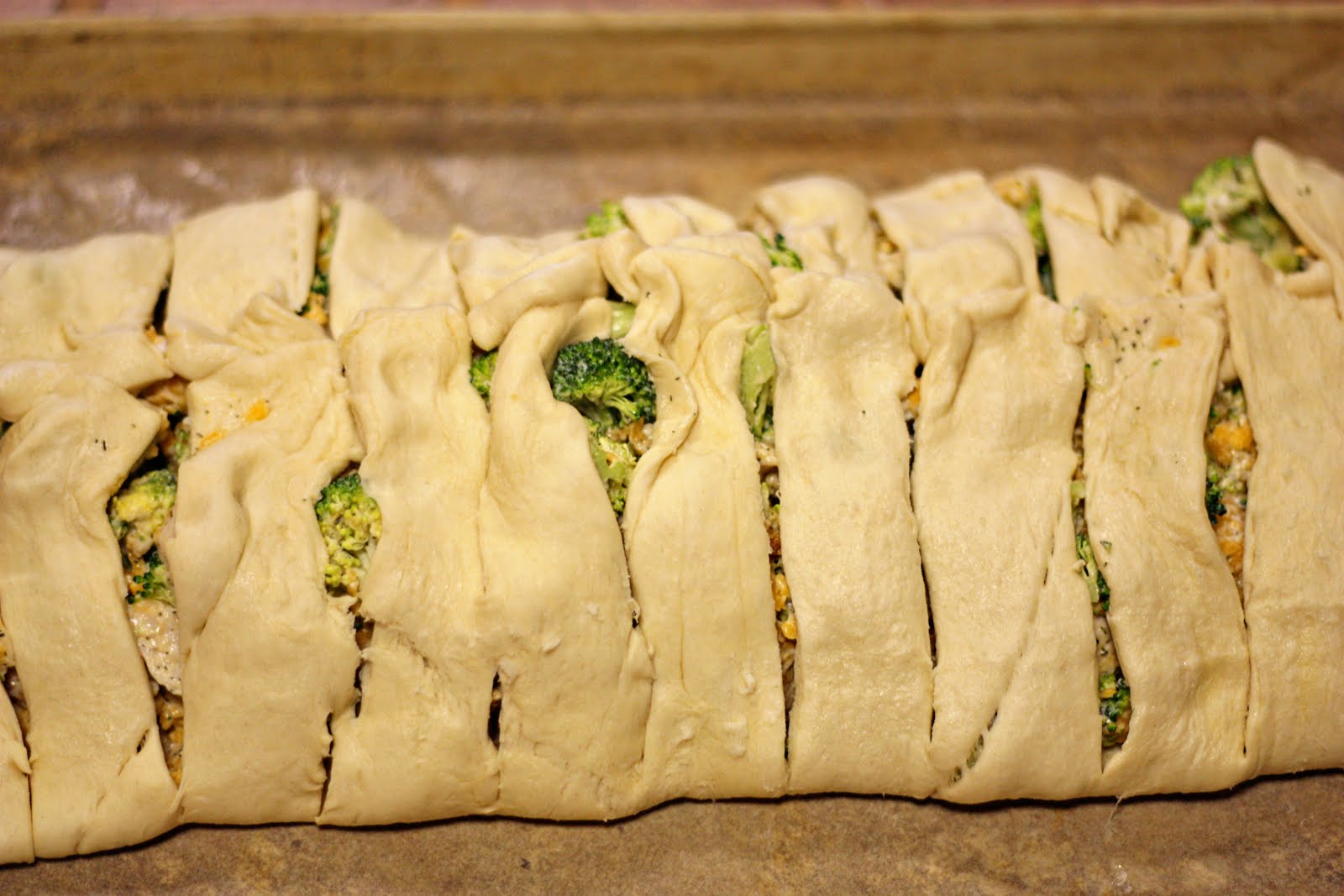 Just a Spoonful of: Chicken Broccoli Braid
