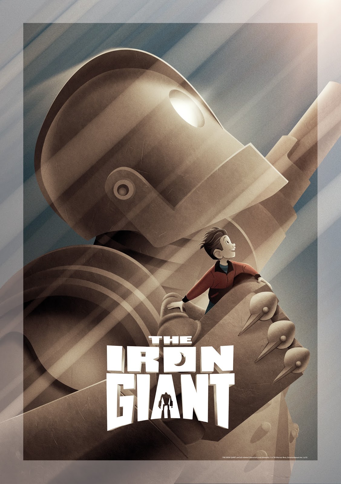 INSIDE THE ROCK POSTER FRAME BLOG: Brad Bird & Jeff Granito Iron Giant ...