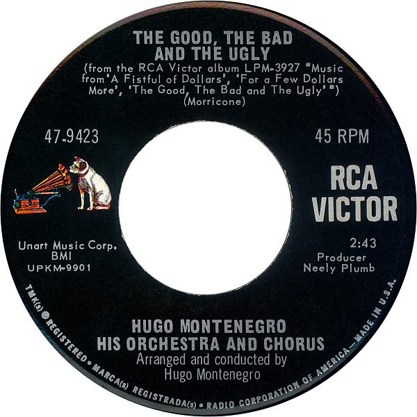 FROM THE VAULTS: Hugo Montenegro born 2 September 1925