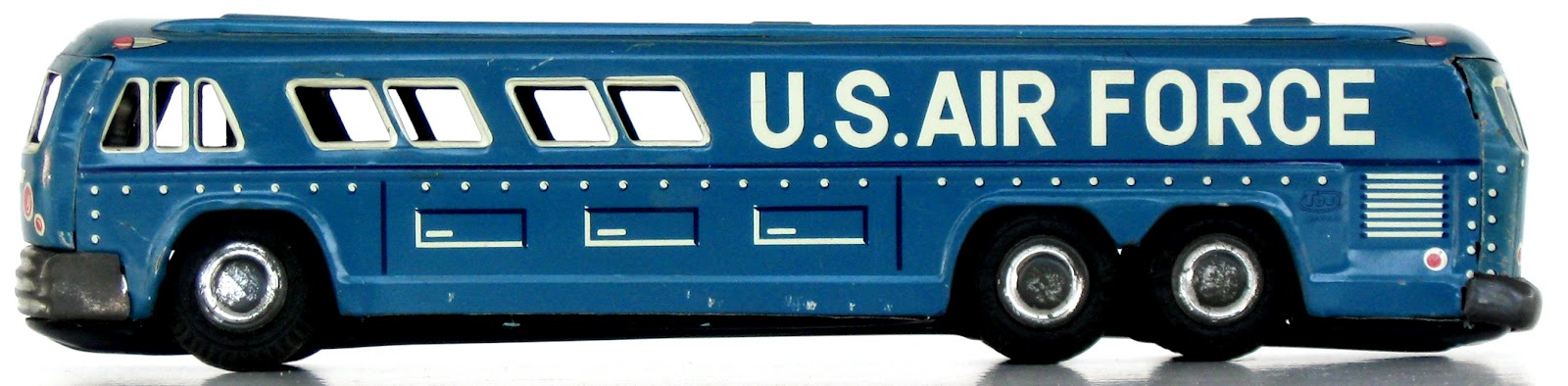 Toys and Stuff: Toei - Japan Tin-litho U.S. Air Force Bus