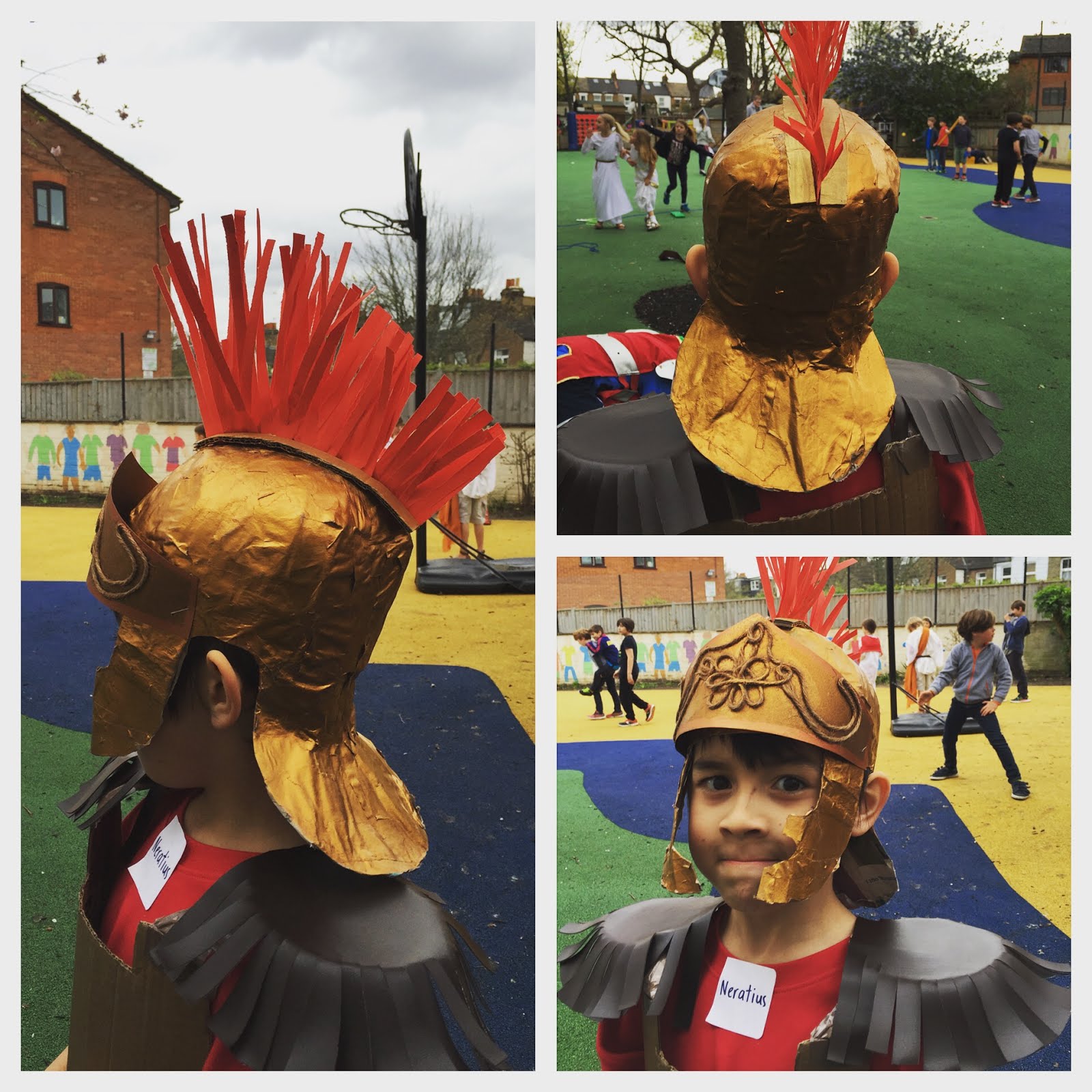 The Sewcial Media: How to Make Roman Helmet and Costume Key Stage 2 ...
