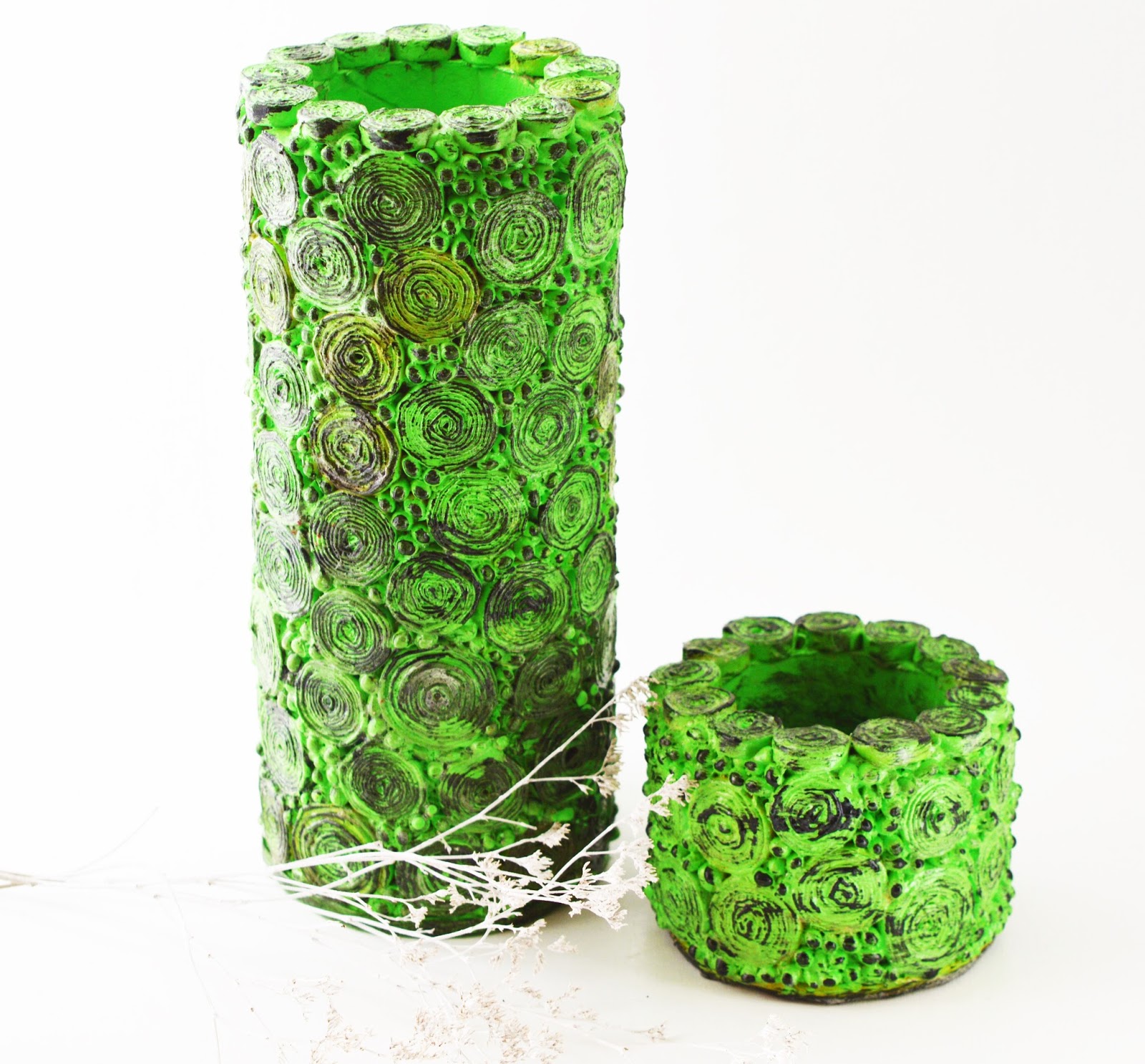 Mestesuguri Impletite: Vaza handmade - idei de inspiratie pentru vaze ...