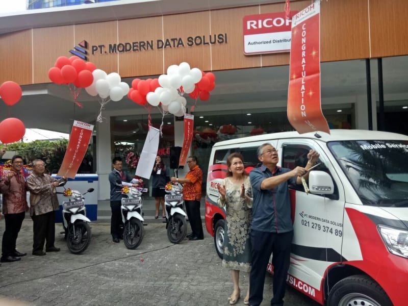 PT Modern Internasional Tbk, Lebarkan Sayap Bisnis Bersama Ricoh ...