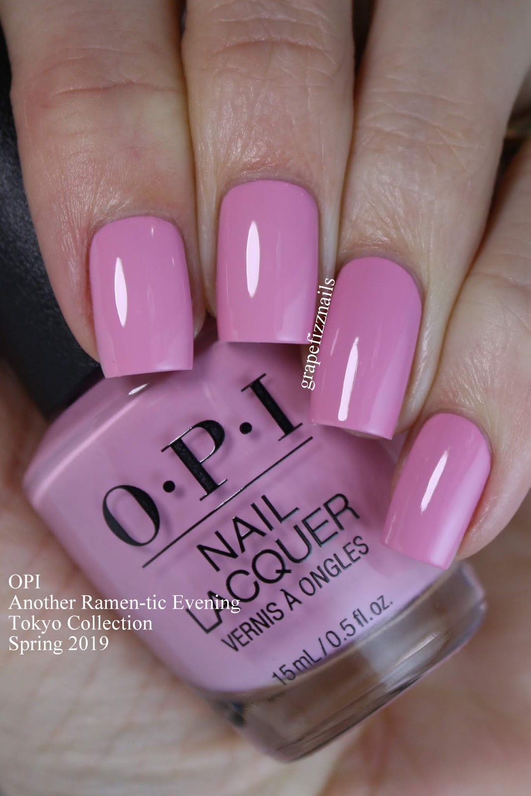 Grape Fizz Nails: OPI Tokyo Collection Spring 2019, Swatches and Review