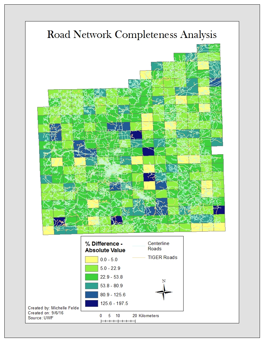Michelle Felde's GIS Collection: 2016