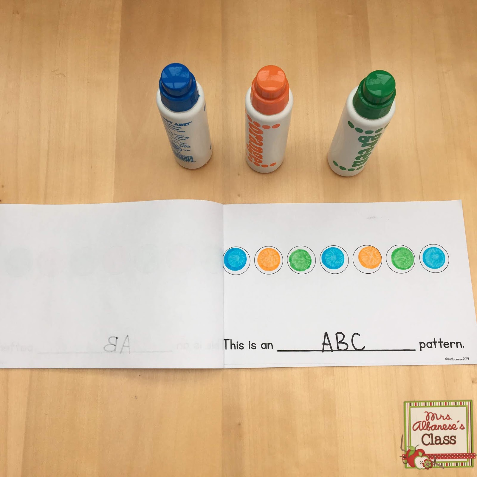 Patterning in Kindergarten | Mrs. Albanese's Kindergarten Class