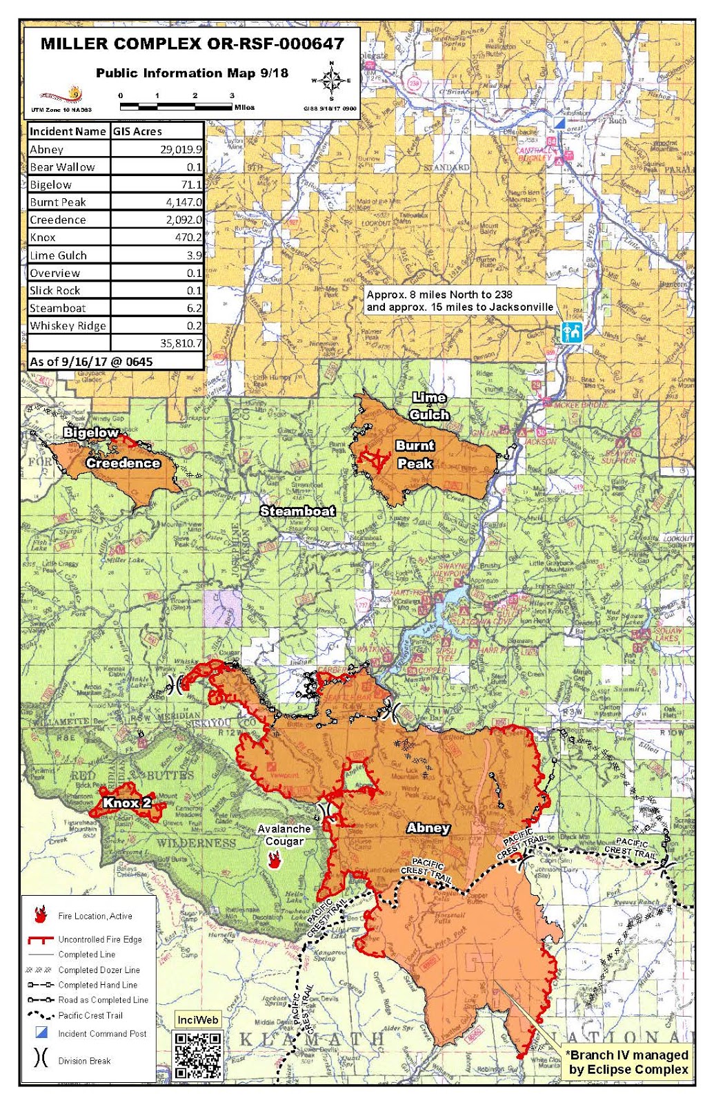 Southwest Oregon Joint Information Center: Miller Complex