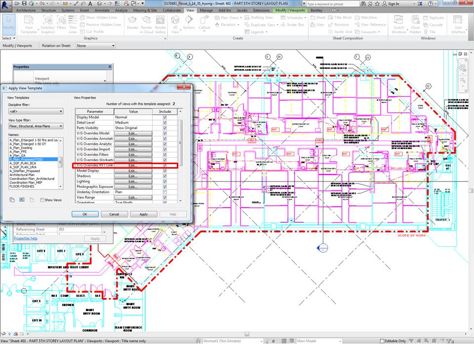 Tortilla Revit + ASX trading journal: How to switch of certain layers ...