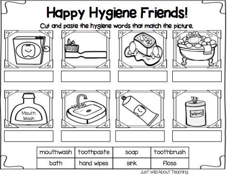 Just Wild About Teaching: All About Hygiene {health pack}