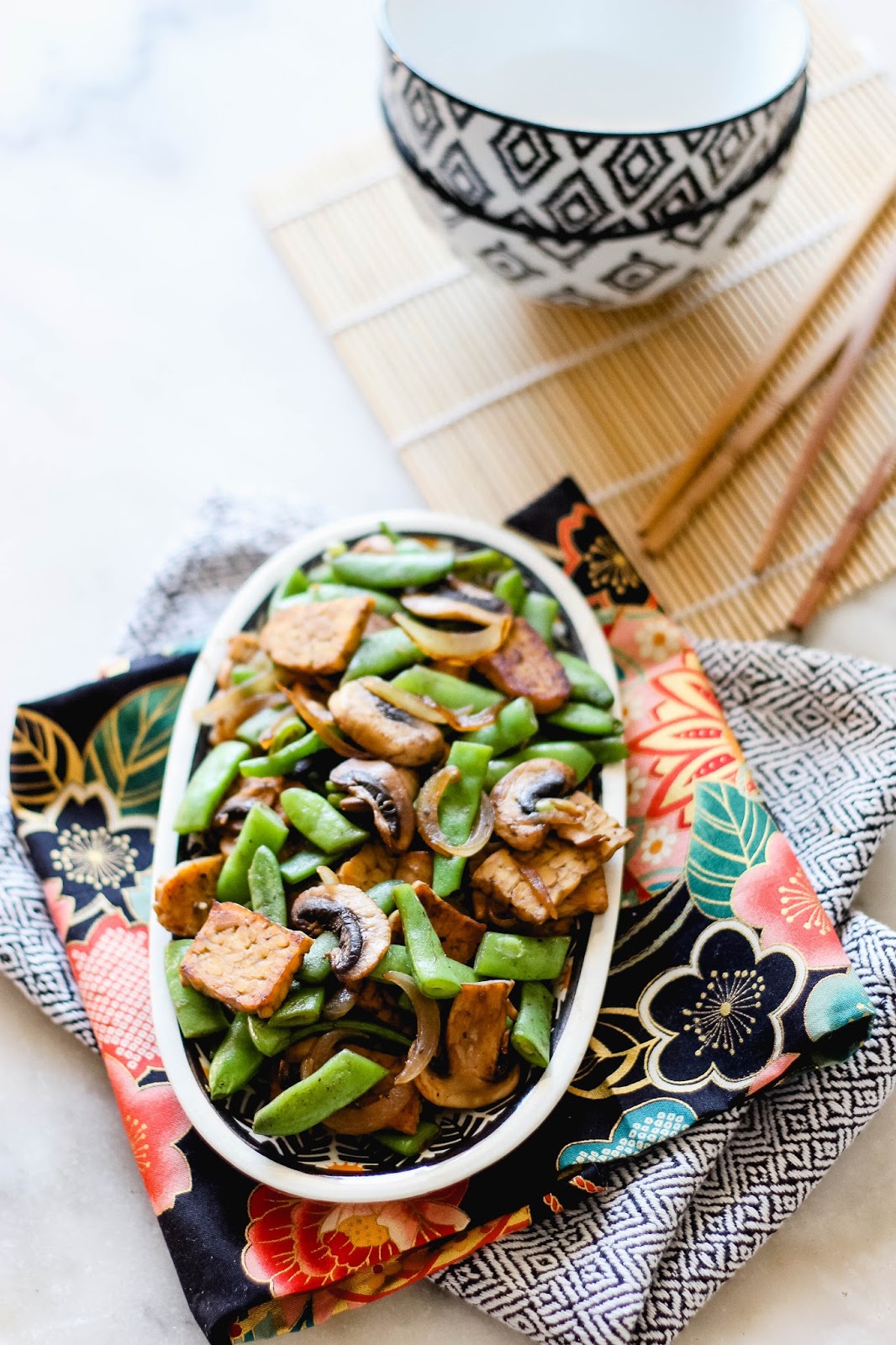 Crazy Green Fruits: Wok de haricots plats au tempeh // Flat beans and ...