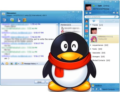 La Historia De Las Redes Sociales: QQ