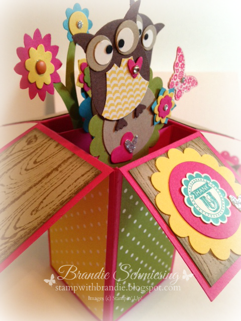 Stamp with Brandie: Owl Pop-Up Card