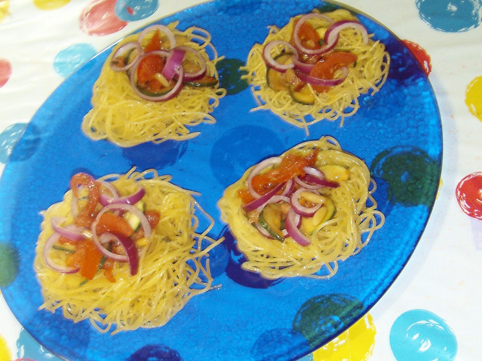 il ricettario di Miri: Spaghetti fritti alle verdure