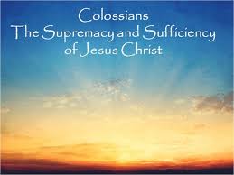 puricare chronicles: THE SUPREMACY OF CHRIST - The very fact that God ...