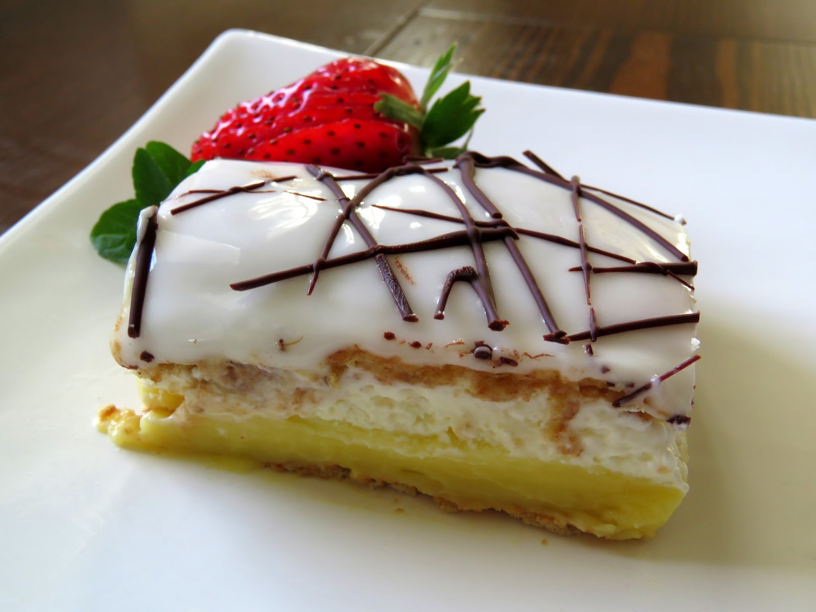 Mennonite Girls Can Cook: Danish Cream Squares ~ Flashback Friday