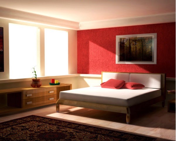 DECO CHAMBRE INTERIEUR: Décoration chambre en rouge