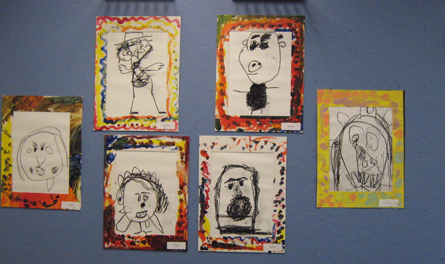 Pre-K News: Self-Portraits