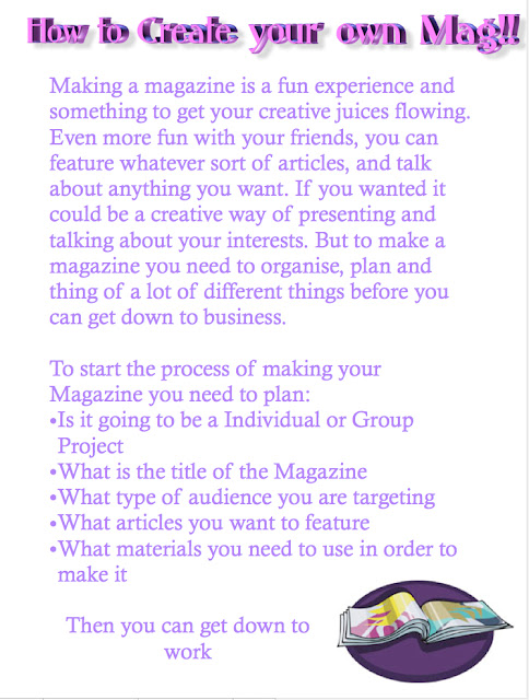 How To Make Your Own Magazine A Sunny Spot How To Make Your Own Magazine A Sunny Spot
