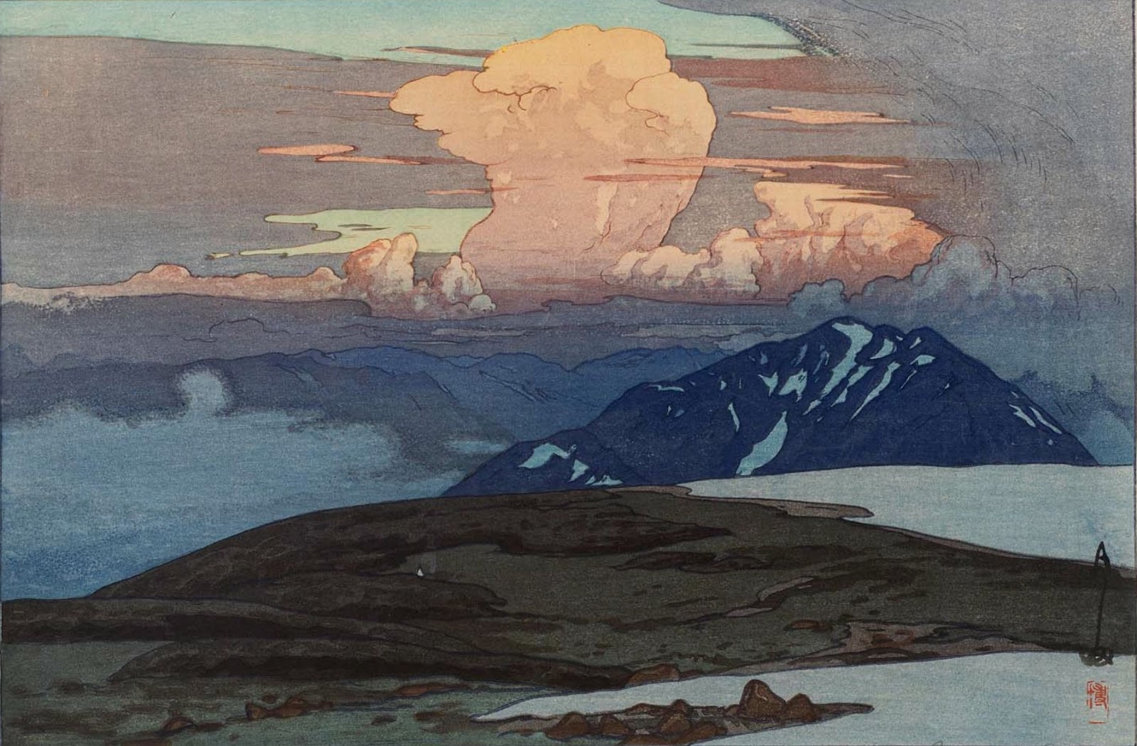 Hiroshi Yoshida | Landscape painter / printmaker | Tutt'Art@ | Pittura ...