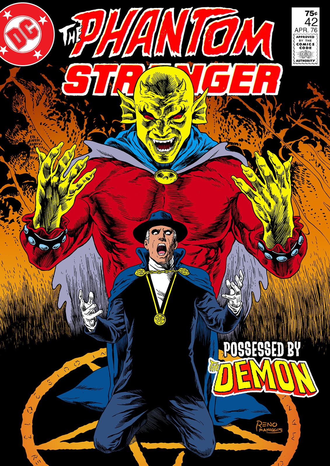 Retro Cover Project: The Phantom Stranger: Possessed by The Demon!