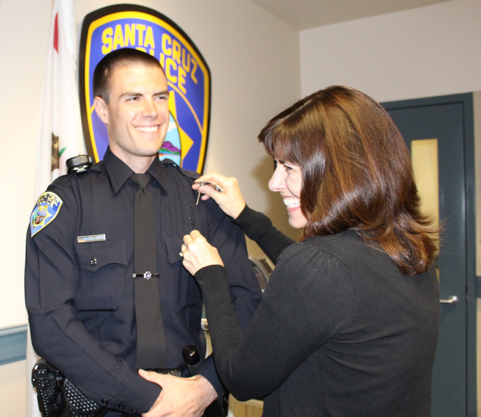 Santa Cruz Police: SCPD Welcomes New Police Officer Jeff Brouillette