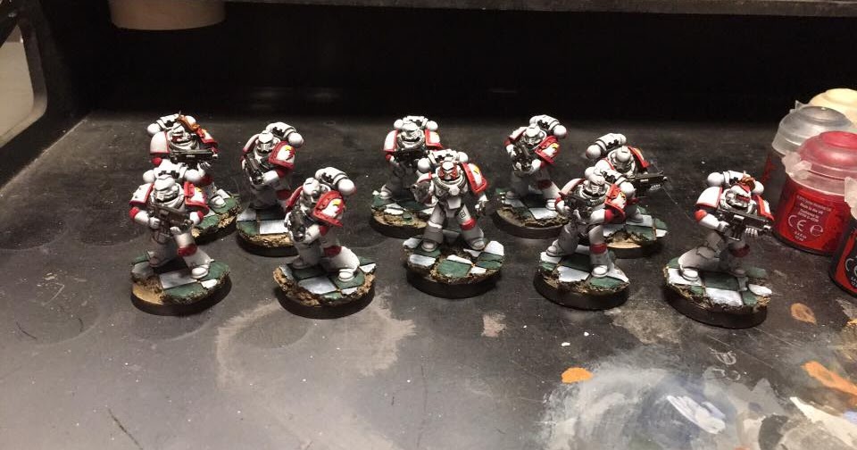 Horus Heresy: White Scars Legion- Tactical squads 2 and 3 completed