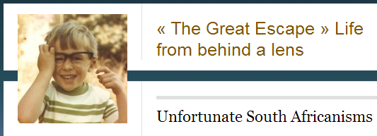 The Daily HoB: FEATURED BLOG: Unfortunate South Africanisms