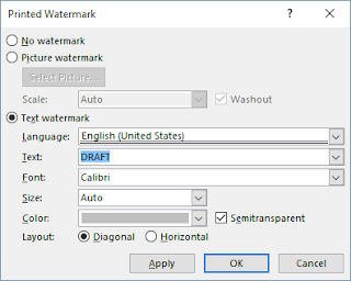 Living and breathing the world of Microsoft: Applying a Watermark to ...