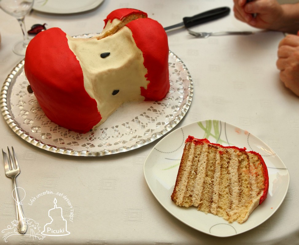 Picuki: Alma csutka torta