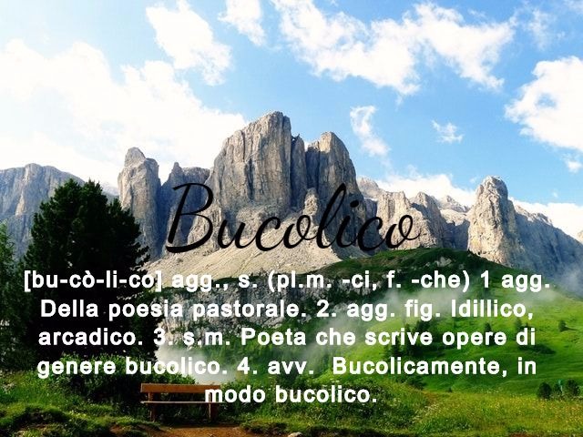 La Piuma Tramante: Bucolico