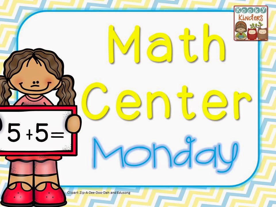 Math Center Monday | KookyKinders