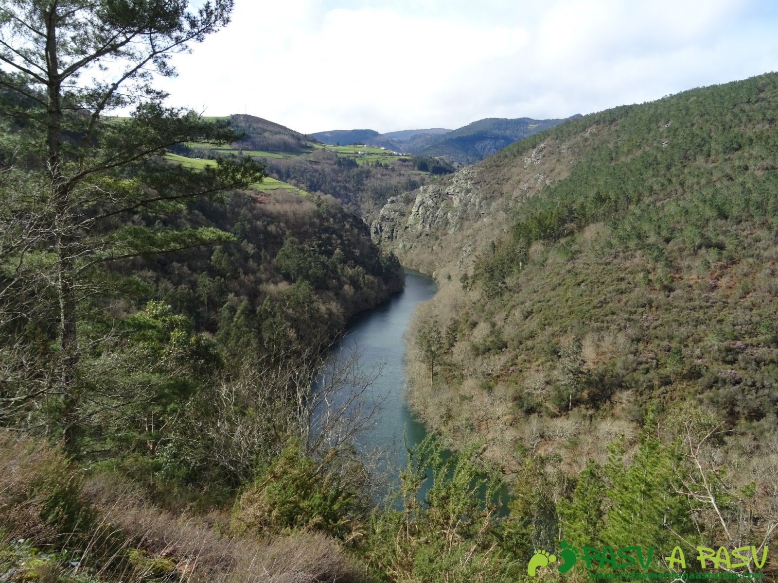 Ruta de los MIRADORES DEL NAVIA PR AS-299 | Pasu A Pasu - Rutas por ...