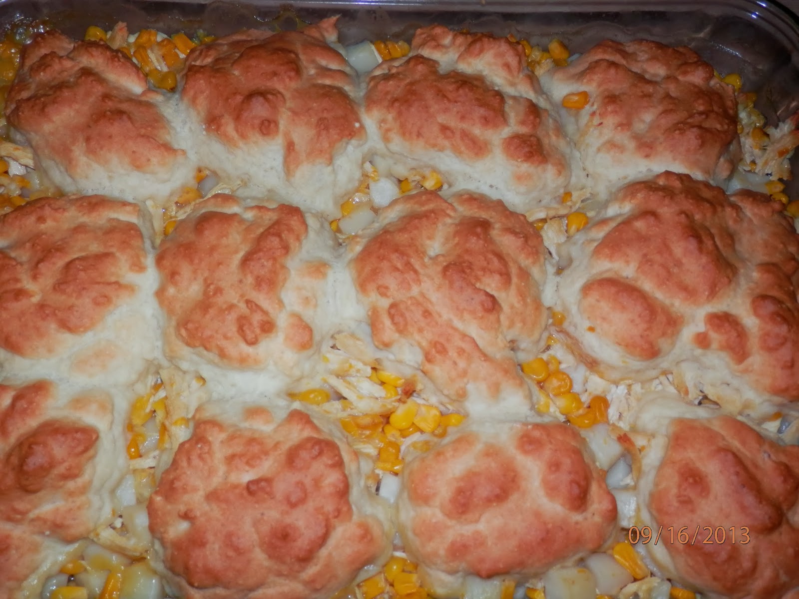 Jazzy Allergy Recipes: Egg Free, Dairy Free Chicken Corn Cobbler