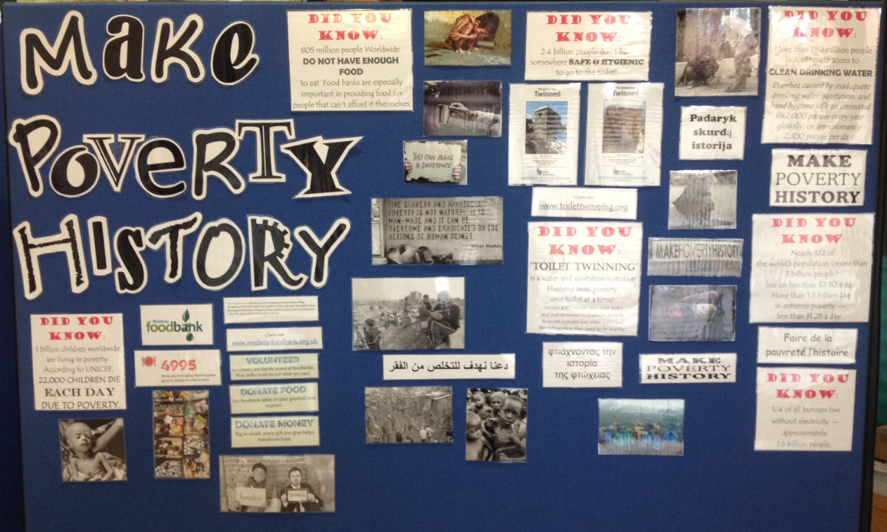 Medway Students: Make Poverty History