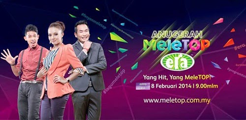 Gambar Anugerah Meletop Era 2014 - Yumida