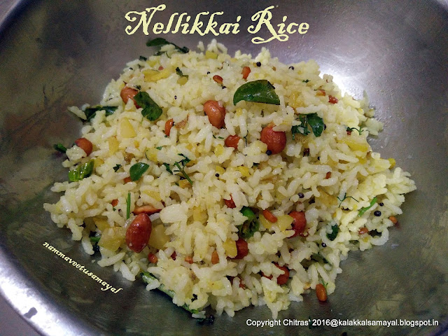 kalakkalsamayal: Nellikkai Rice