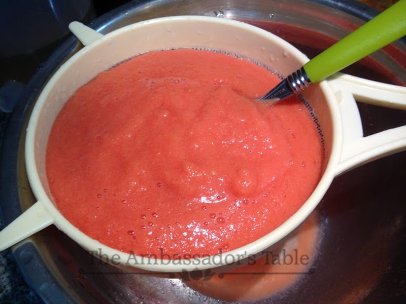 Fresh And Delicious:Tomato Mousse With Basil Sauce - The Ambassador's Table